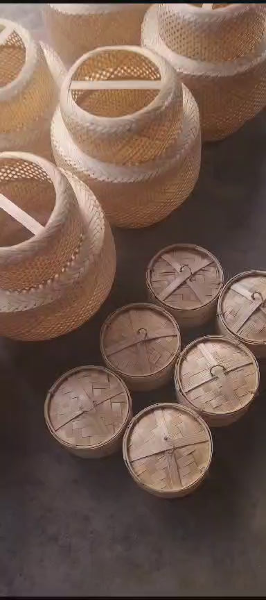 Handmade Bamboo Dim-sum Box – Northeast Handicrafts